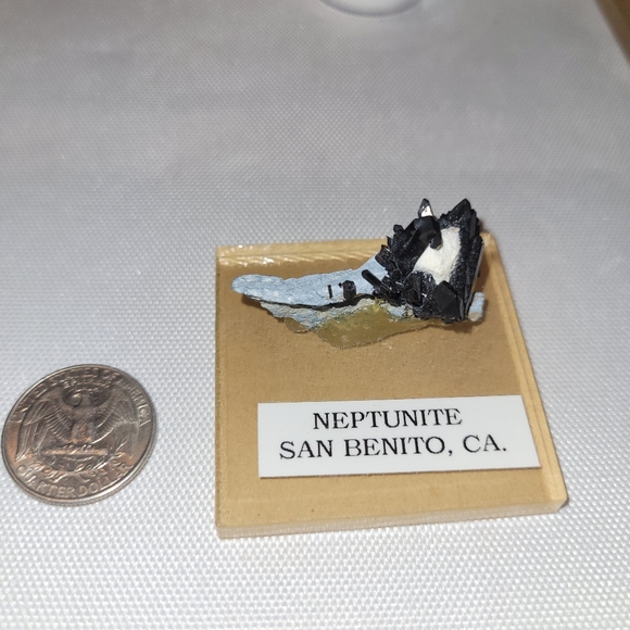 Rocks | Accents | Super Rare Neptunite Mineral Specimen In Matrix From ...